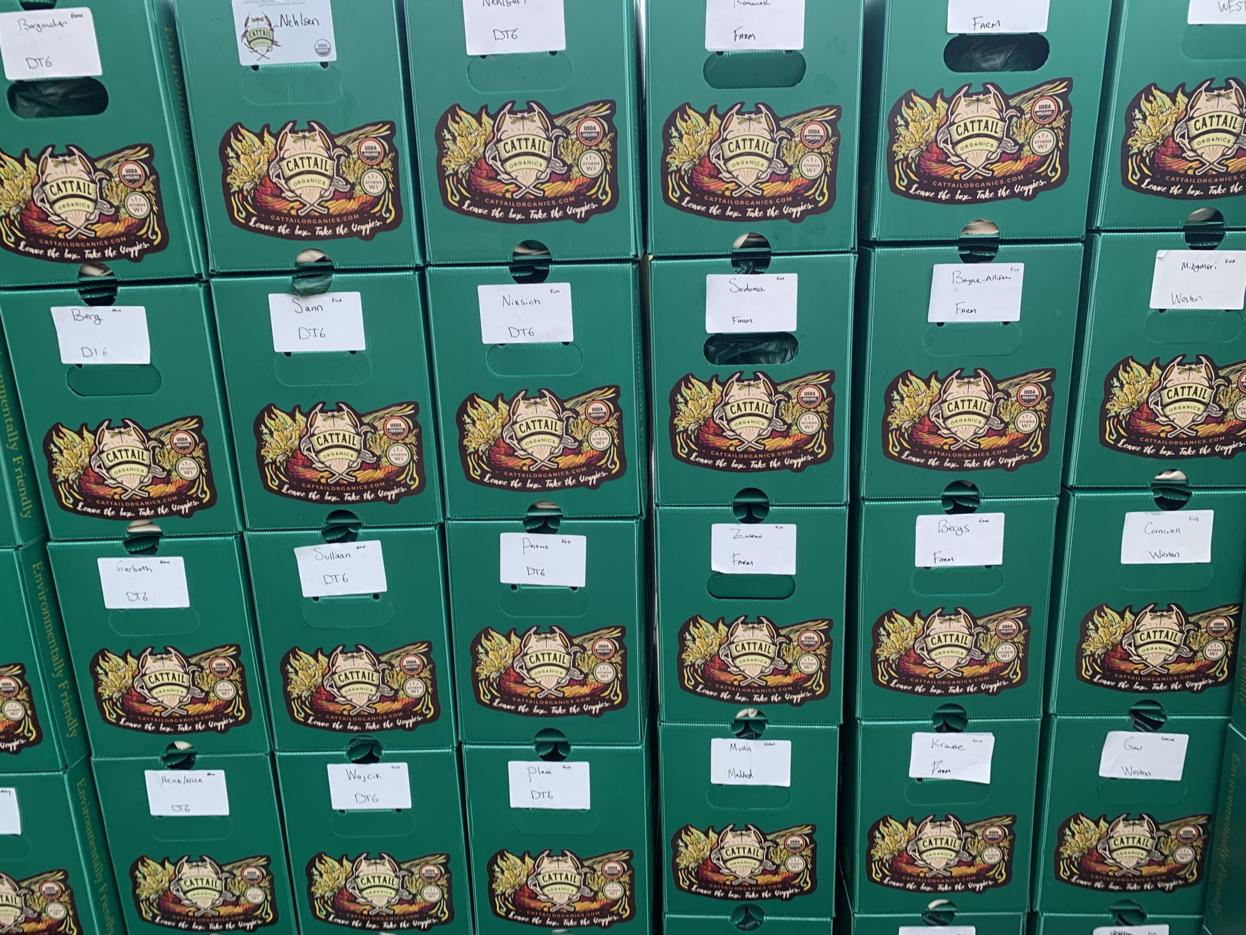 CSA Pick-Up Guide - Cattail Organics